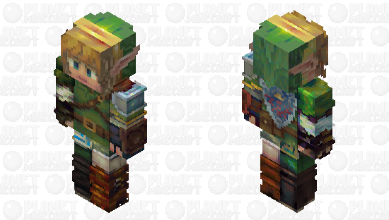 Link - 24 Creator Collab [VGT] Minecraft Skin