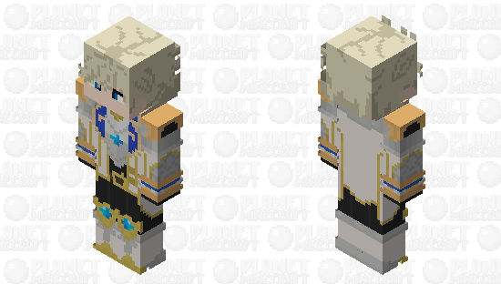 Dyrroth/Aurelius III (Prince Of Light) Mobile Legends: Bang Bang Minecraft Skin