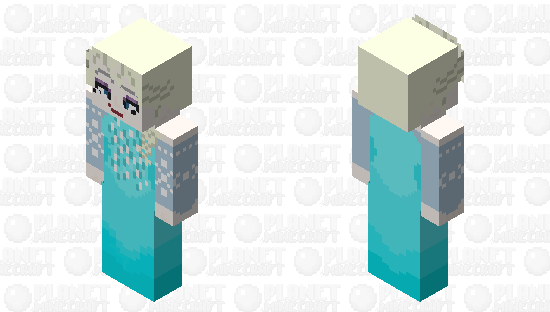 Elsa from Frozen Minecraft Skin
