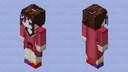 Semi Abstracted Pomni Minecraft Skin