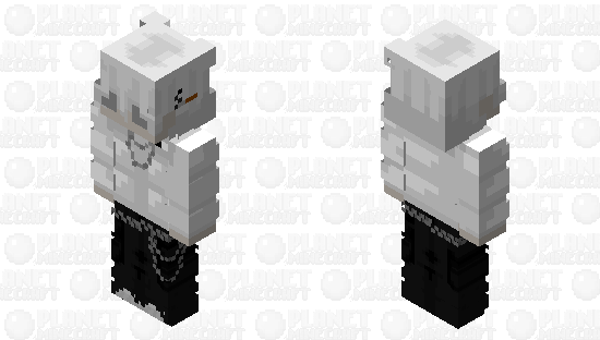 white eboy Minecraft Skin