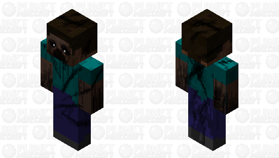 Shadow Steve Minecraft Skin