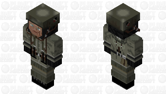 German, SS Uniform Winter WWII Minecraft Skin