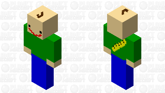 Baldi Minecraft Skin