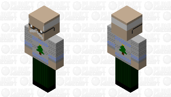 Christmas jumper Minecraft Skin