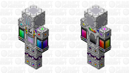 Command block skin - Platinum Minecraft Skin