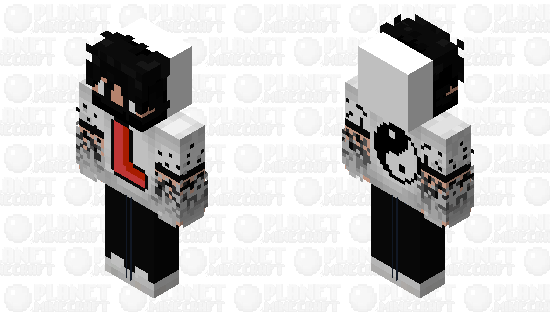 Yin yang Minecraft Skin