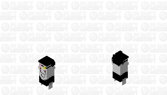 Mini Spamton G. Spamton - Deltarune Chapter 2 Minecraft Skin