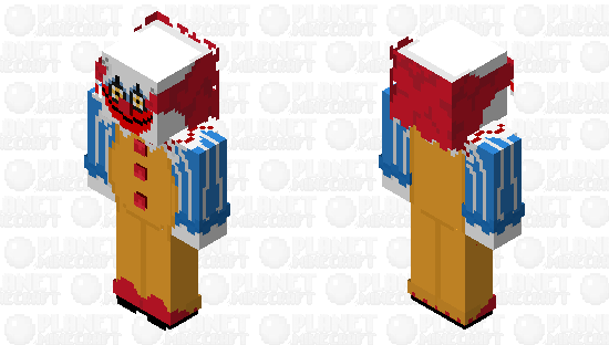 clown (Spooky Month) Minecraft Skin