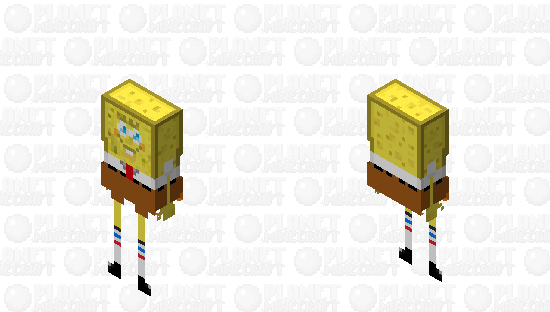 SpongeBob Squarepants Minecraft Skin
