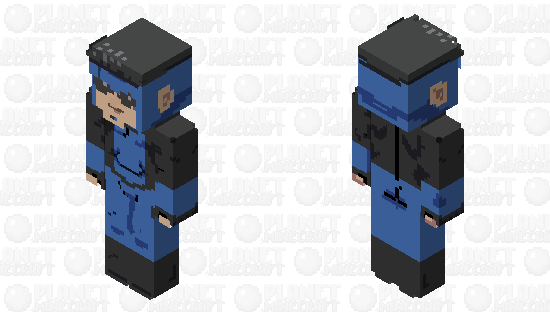 Invincible Blue Suit (Mark Grayson: Invincible 2021) Minecraft Skin