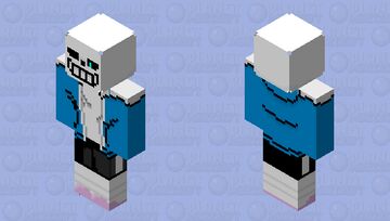 Sans HD Bedrock Minecraft Skins | Planet Minecraft Community