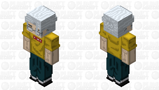 Taro sakamoto with glasses minecraft skin Minecraft Skin