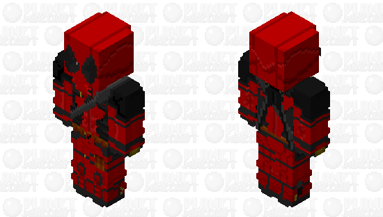 Deadpool/Wade Wilson (Deadpool and Wolverine) Minecraft Skin