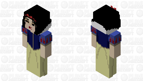 Snow White Minecraft Skin