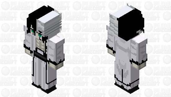 Ulquiorra espada number four minecraft skin Minecraft Skin