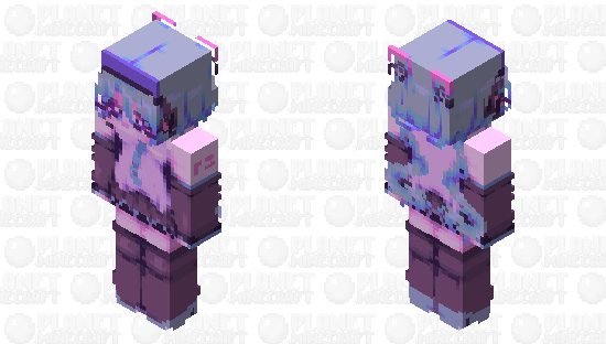 Hatsune Miku Minecraft Skin