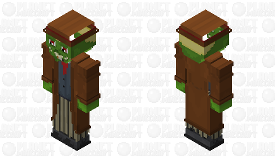 Mud | The Gaslight District | The Slimball Uncle Minecraft Skin