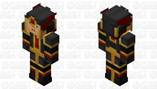 (MCSM) Adamantine Impervium Jesse With Helmet Minecraft Skin