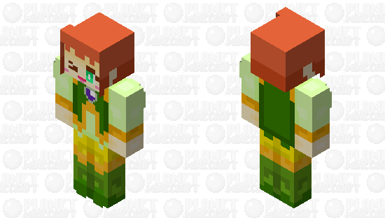 「HDskin」アリィ ally puyopuyo series Minecraft Skin