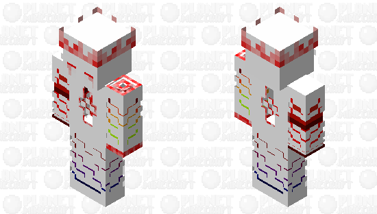 Netherborn Sovereign: The Emperor of the Abyss Minecraft Skin