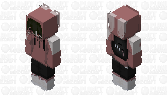 ZombieMothie - Bunny Hoodie Minecraft Skin