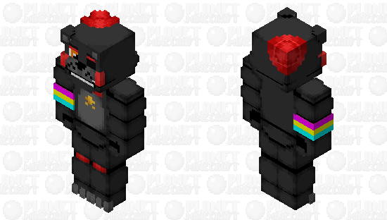 Fnaf fefty fnaf 6 2025 Minecraft Skin