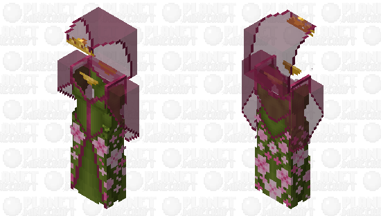 HD Clothes - Beautiful Blossoms Minecraft Skin