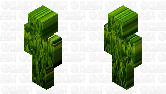 grass man Minecraft Skin