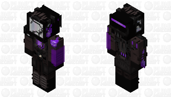 Injured titan tv man(shield+detainer claw) Minecraft Skin