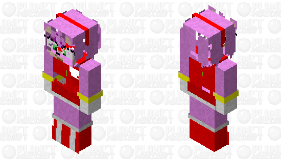 Sonic movie 4 / Sonic movie 3 post credits Amy Rose Minecraft Skin