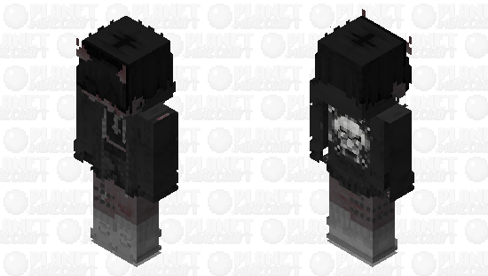 Goth Minecraft Skin