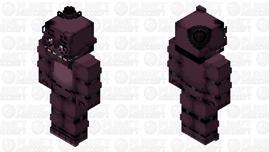 Shadow Freddy Minecraft Skin
