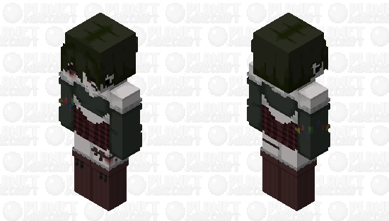 ZombieMothie - Femboy Christmas Minecraft Skin