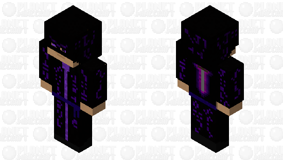Purple Mage HD Minecraft Skin
