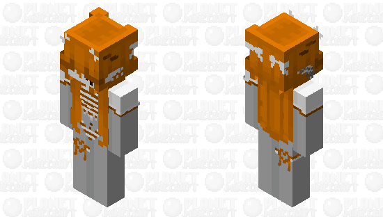 Orange Minecraft Skin
