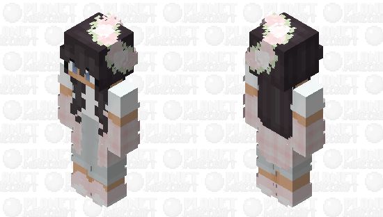 Flower girl Minecraft Skin