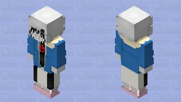 Sans HD Bedrock Minecraft Skins | Planet Minecraft Community