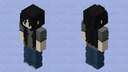 grey shirt and pants Minecraft Skin