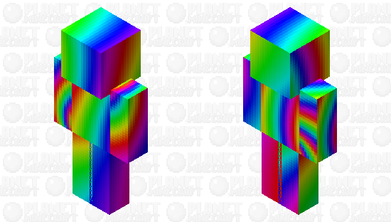 Arco-íris 2025 Minecraft Skin