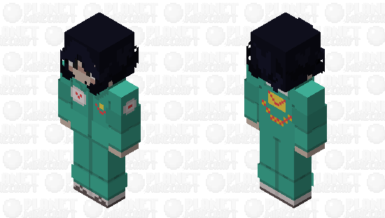 Anya Mouthwashing Minecraft Skin