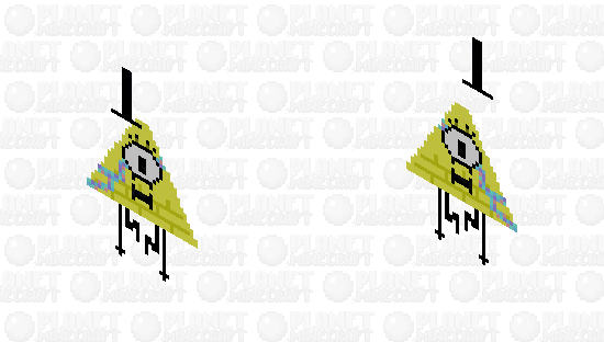 Bill Cipher (cracked) Minecraft Skin