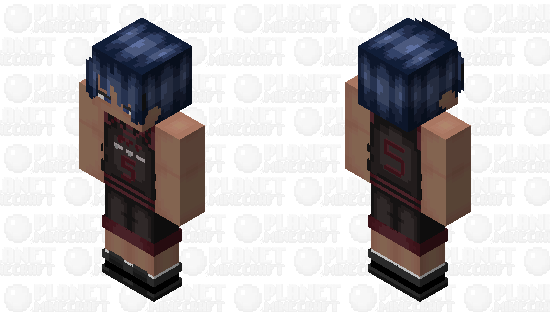 aomine daiki !! KNB Minecraft Skin