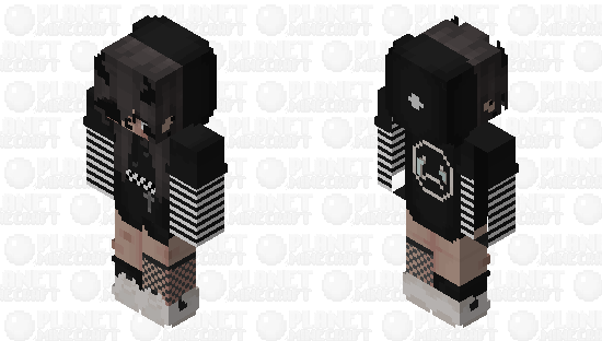 goth hd Minecraft Skin