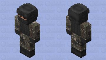 Soldier HD Bedrock Minecraft Skins | Planet Minecraft Community