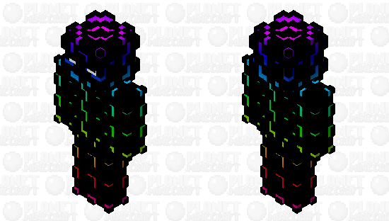 LED Man Minecraft Skin