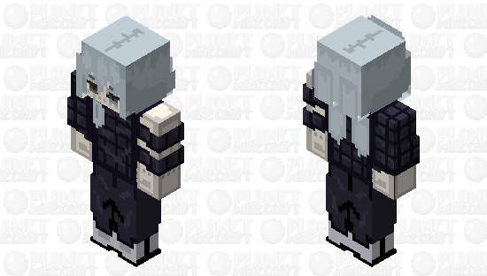 Mahito mangá minecraft skin Minecraft Skin