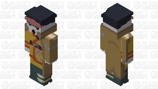 Pandora's actor Minecraft Skin