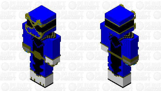No. 1 Sentai Gozyuger Blueleon Minecraft Skin
