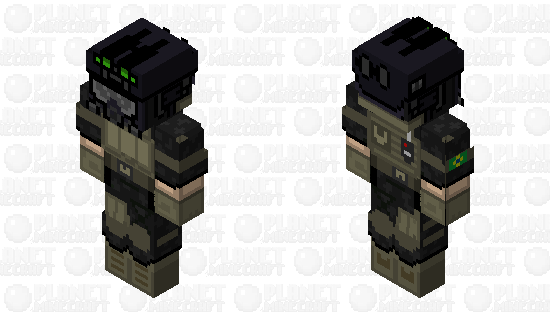 Special force ready or not minecraft skin Minecraft Skin